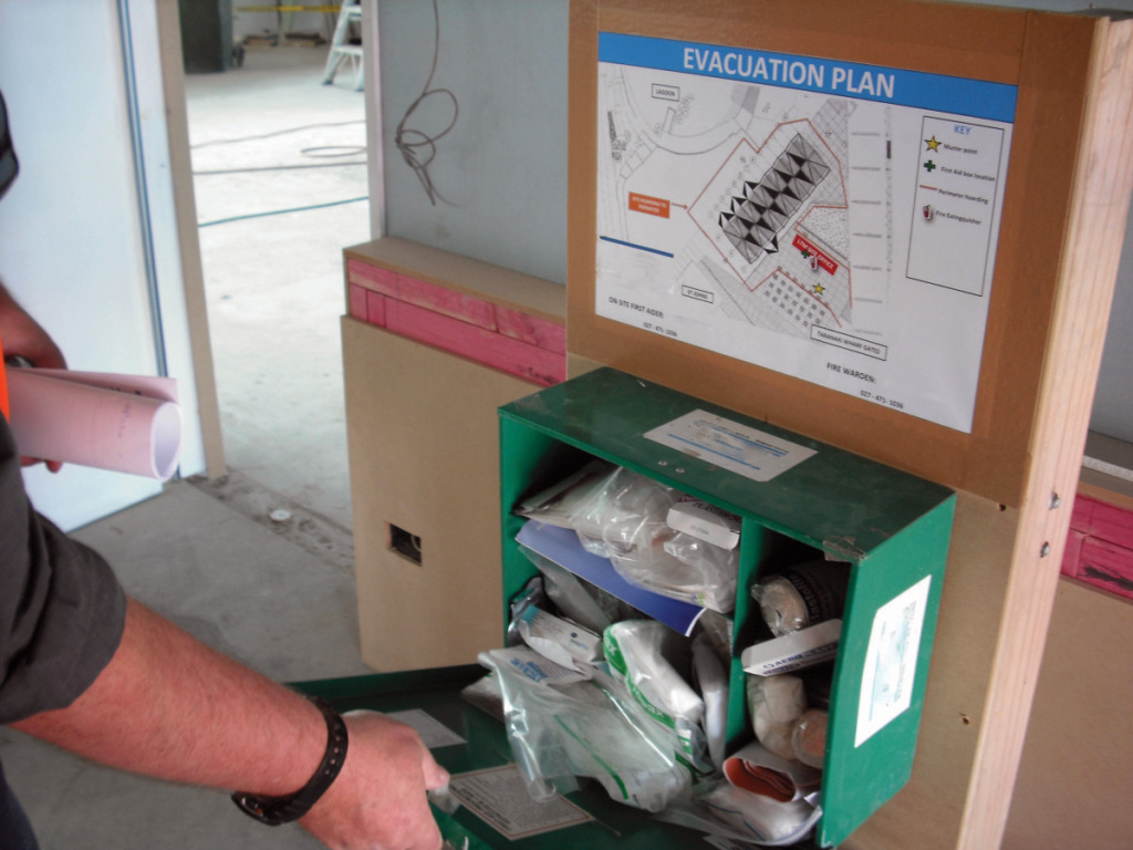 Evacuation plan_First Aid - PlaceMakers