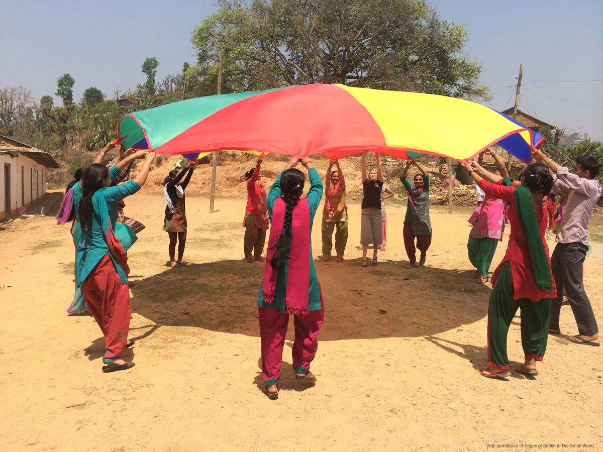 Teacher parachute - PlaceMakers